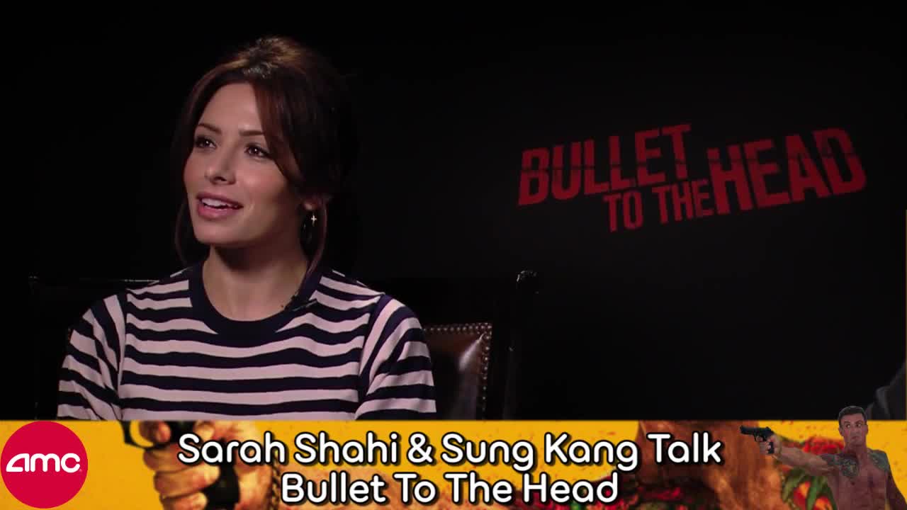 AMC Theatres: Sarah Shahi and Sung Kang Talk Bullet To The Head with ...